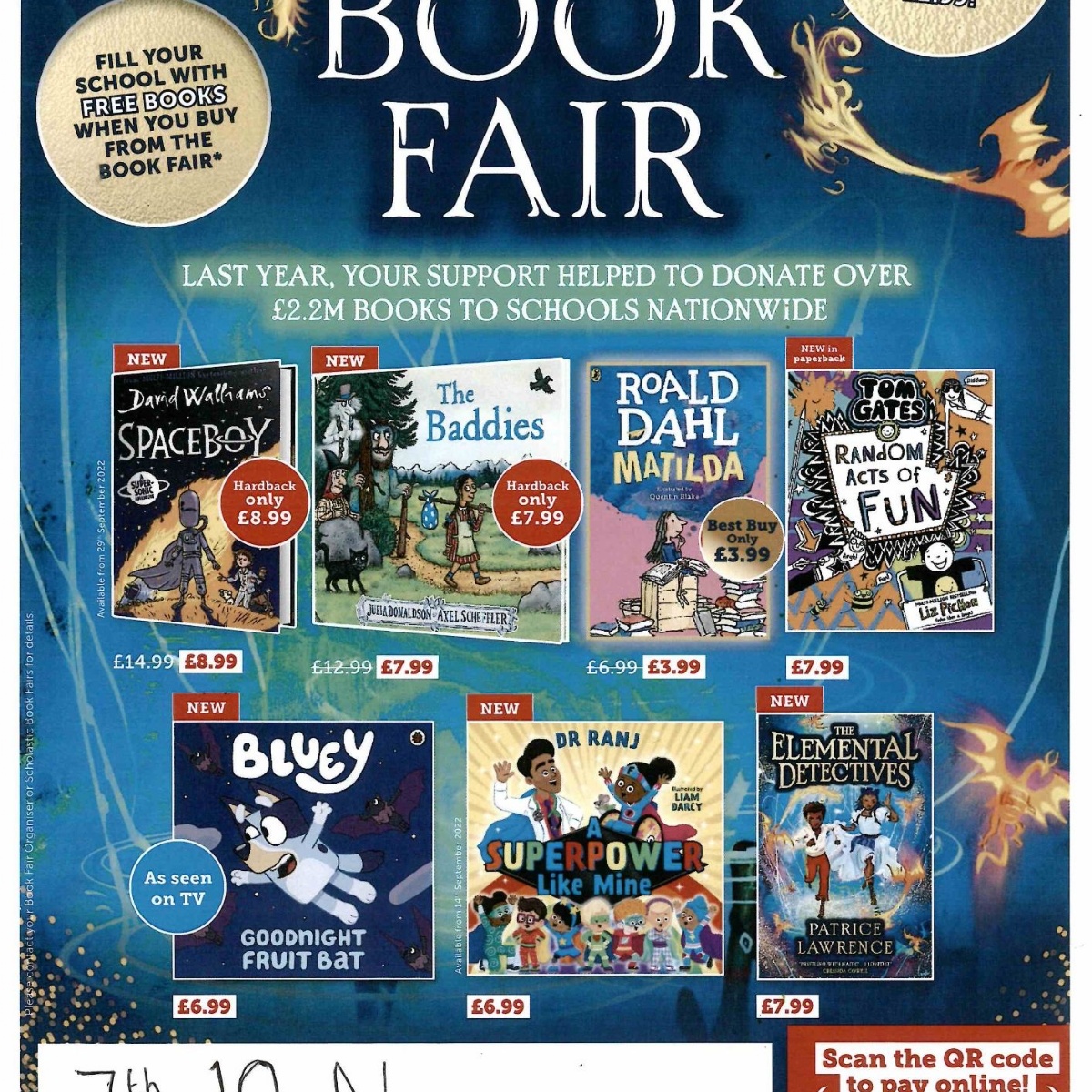 New Haw Community School - Book Week 7th - 10th November 2022